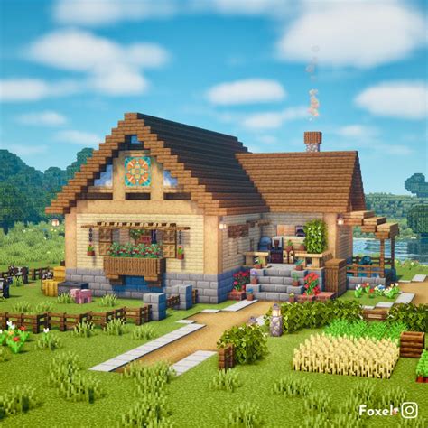 Minecraft Survival House Minecraft Houses Easy Minecraft Houses