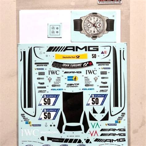 S K Decals SK24074 Mercedes Benz AMG GT Nurburgring 24 Hr 2017 IWC