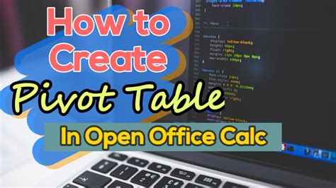 How To Create Pivot Table Pivot Table Tutorial For Beginners Pivot Table In Open Office Calc