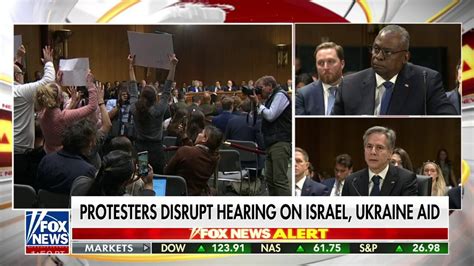 Anti Israel Protesters Disrupt Senate Hearing Multiple Times Fox News