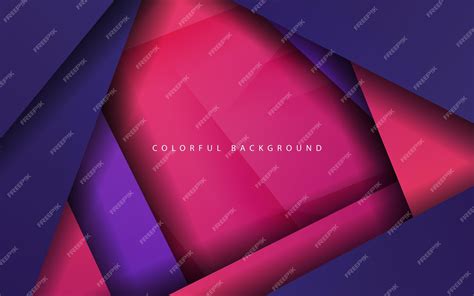 Premium Vector Abstract Dynamic Shape Overlap Layer Purple Color