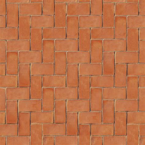 Red Brick Floor Texture