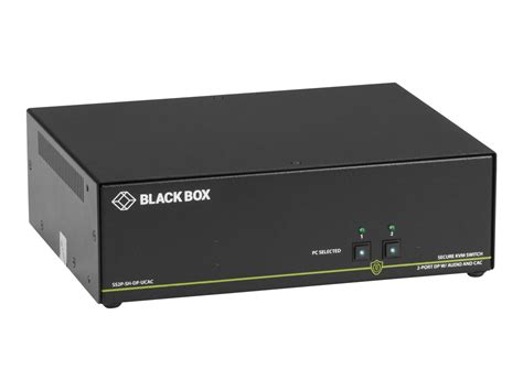Black Box Kvm Switchbox With Cac Ss2pdhdviucac Beach Audio