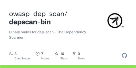 GitHub Owasp Dep Scan Depscan Bin Binary Builds For Dep Scan The