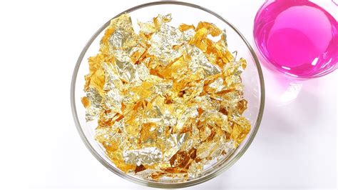 ASMR金箔まみれスライム音フェチGOLD FOIL SLIMESlimeTube YouTube