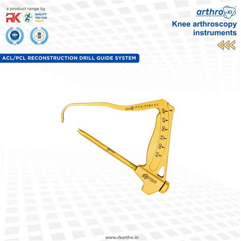 Acl Pcl Reconstruction Drill Guide System At Best Price In Vadodara