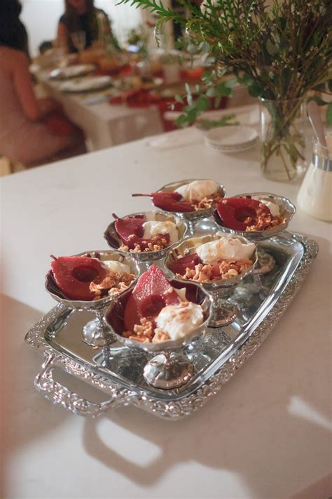 Spiced Poached Pears — Pretty Cozy Days