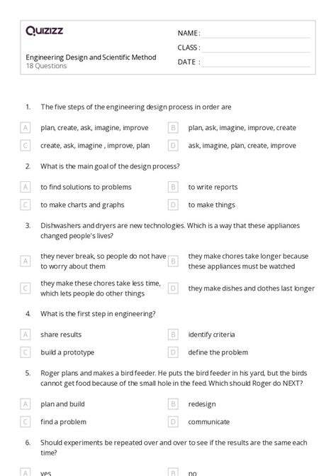 50 Science Worksheets For 5th Grade On Quizizz Free And Printable