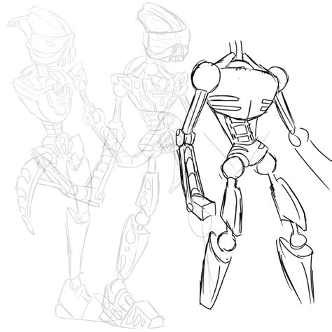 Gali Bionicle Drawings