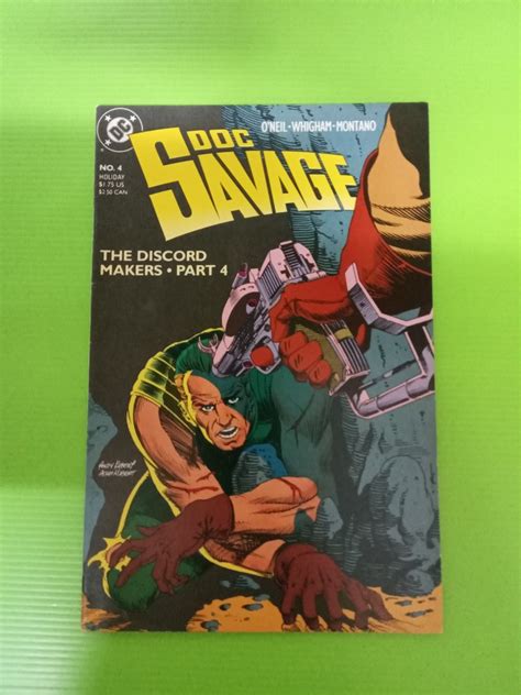 Doc Savage 4 Andy Kubert Cover Art Dc Copper Age Hobbies And Toys