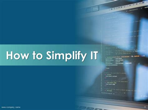It Simplification Powerpoint Presentation Slides Ppt Images Gallery Powerpoint Slide Show