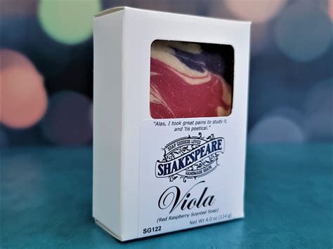 Viola Red Raspberry Scented Soap Pip And Lolas