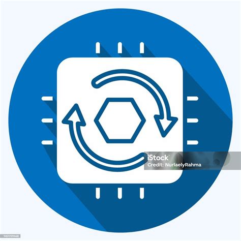 Icon Temporal Cycle Consistency Related To Machine Learning Symbol Long