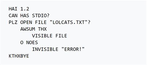 Lolcode