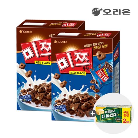 오리온 미쯔 대용량팩360g 2팩 초코파이2입 증정 티몬