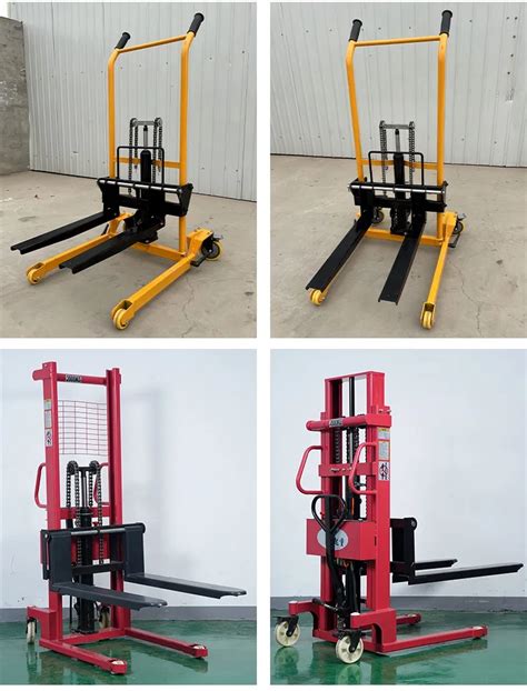 China Hydraulic Forklift Straddle Stackers Suppliers And Manufacturers Hebei Feiyuan Lifting