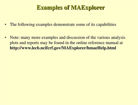 Ppt Introduction To Data Mining Of Microarrays Using The Microarray Explorer Powerpoint