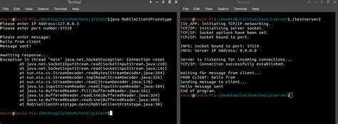 Java Client Throws Socketexception Connection Reset When Receiving