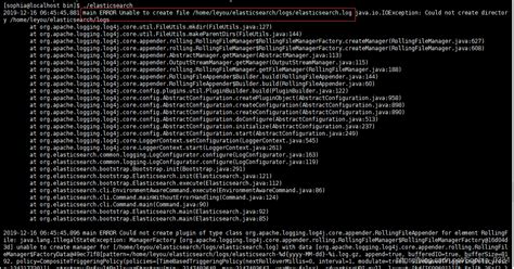 Elasticsearch启动失败的问题及解决es无法启动 Csdn博客