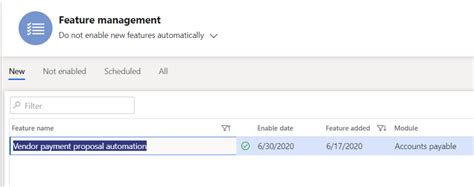 Vendor Payment Proposal Automation In Microsoft Dynamics 365 Finance