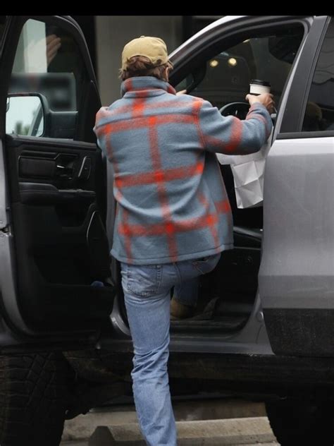 Ryan Gosling Flannel Plaid Grey Wool Jacket Wilson Jackets
