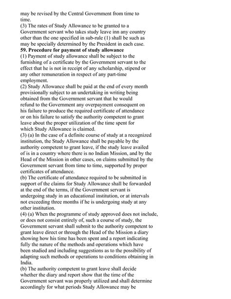 Ccs Leave Rule 1972 DOC