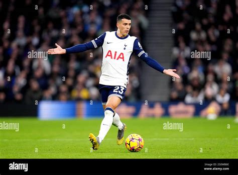Tottenham Hotspurs Pedro Porro During The Premier League Match At The