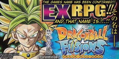 Dragon Ball Fusions Dragon Ball Fusions Nintendo 3ds Rpg Dbz 3ds