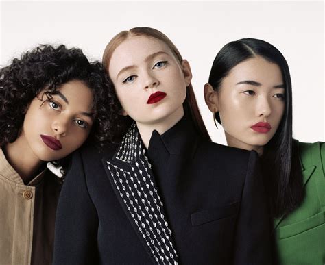 Sadie Sink For Givenchy Beauty Le Rouge Deep Velvet No37 2021 Hawtcelebs