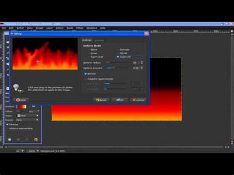 Flame Effect In Gimp