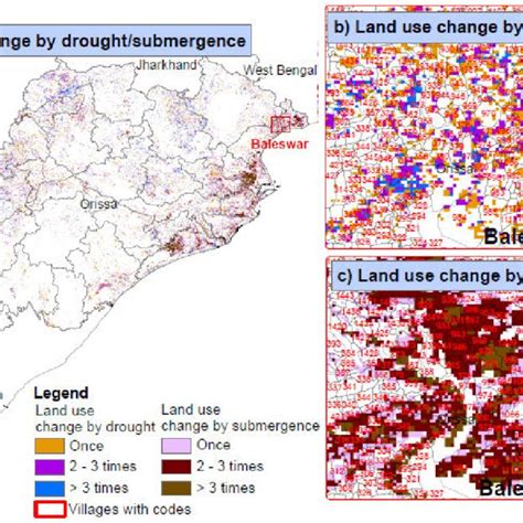 The Years Years To Of Mean Rice Areas Of Odisha Derived