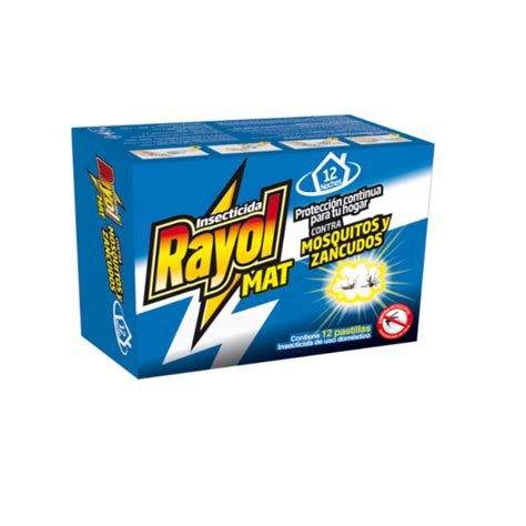 Insecticida Rayol Electrico Pastillas Cofarma Distritodo Y Más Mg Sas