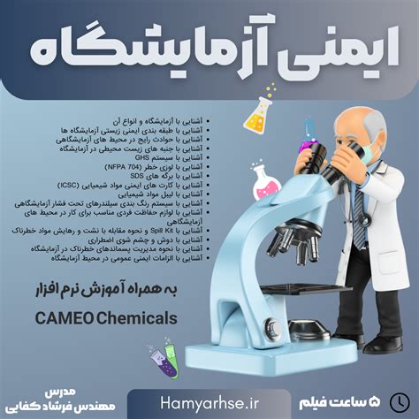 ایمنی در آزمایشگاه آفلاین Hamyar Hse