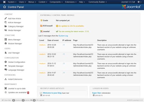 Rsfirewall Cpanel Module