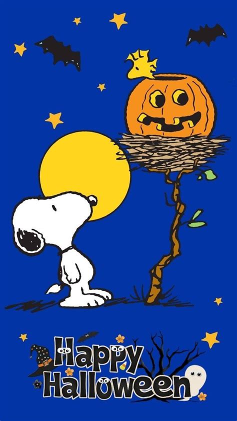 Pin By Kathy On Halloween Wallpapers Snoopy Halloween Snoopy