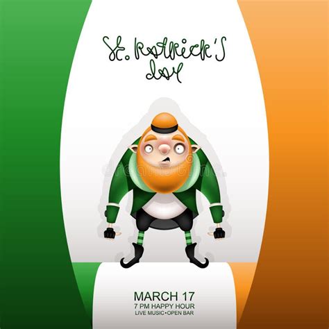 Cartoon Red Haired Woman With Big Breasts Standing Akimbo Stock Vector