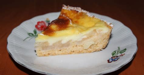 Maciejkowa Mama Tarta z jabłkami i budyniem