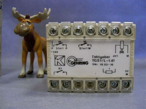 Klaschka D-7533 24VDC Timer Relay Delay Switch TGS1/L-1.41 SNr 18.03-16