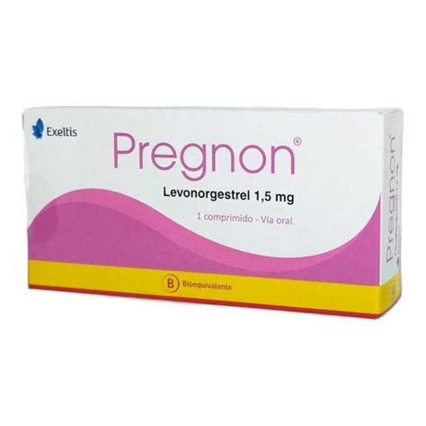 Pregnon Levonorgestrel 1 5 Mg X 1 Comprimido Cenabast Farmatica