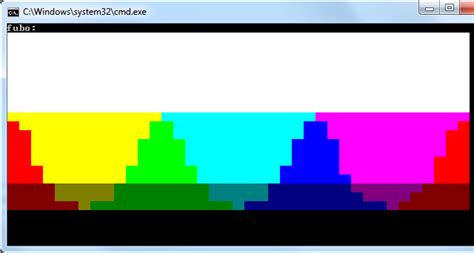 c display an image in a console application stack overflow