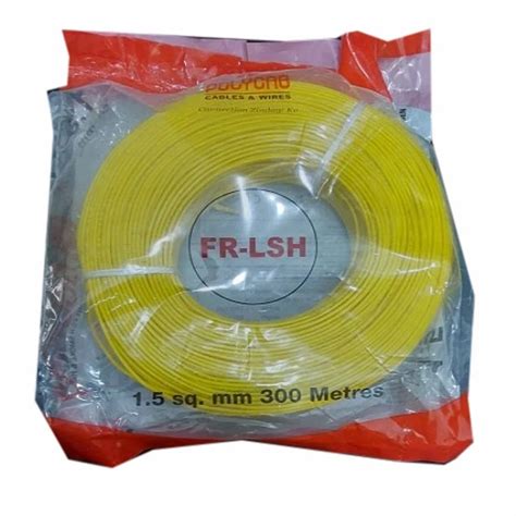 Polycab Yellow House Wire Wire Size 1 5 Sqmm At ₹ 1375 Roll In