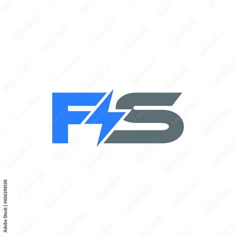 Fs Logo Fs Icon Fs Vector Fs Monogram Fs Letter Fs Minimalist Fs