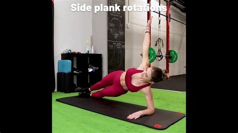 Side Plank Rotations Youtube