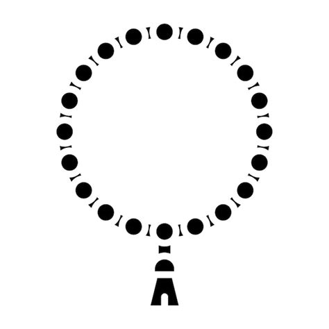 Premium Vector Vector Design Rosary Icon Style