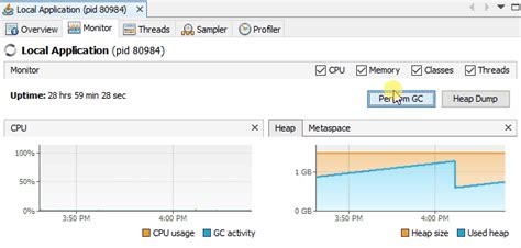 Using Visualvm To Record Java Issues