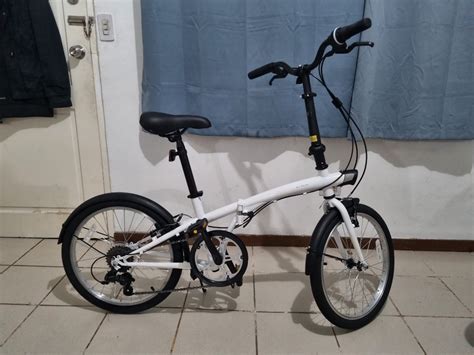 Btwin folding bike on Carousell