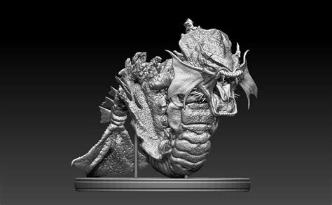 Gyarados Pokemon Fanart 3d Model 3d Printable Cgtrader