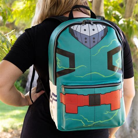 Deku My Hero Academia Ee Exclusive Glow Cosplay Backpack By Loungefl