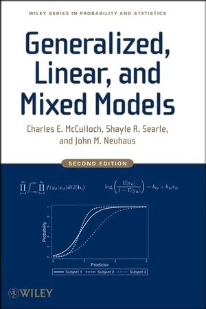 PDF Generalized Linear And Mixed Models By Charles E McCulloch EBook Perlego