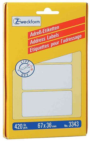 Étiquettes pr l adressage 95 x 47 mm sur avery zweckform La Poste